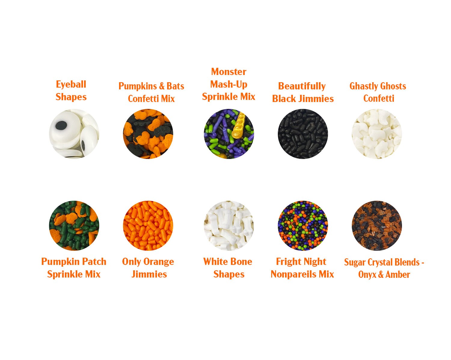 Mystic Sprinkles Haunted Halloween Sprinkle Decorating Kit 6.1 Oz - Etsy