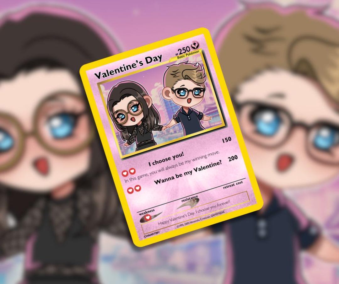 Custom Anniversary Card, Custom Pokemon Card, Custom Trading Card ...