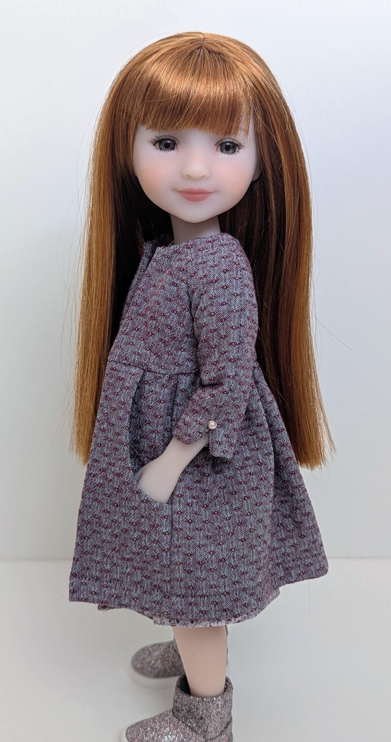 Dress and Coat Outfit for Ruby Red Fashion Friends - Etsy