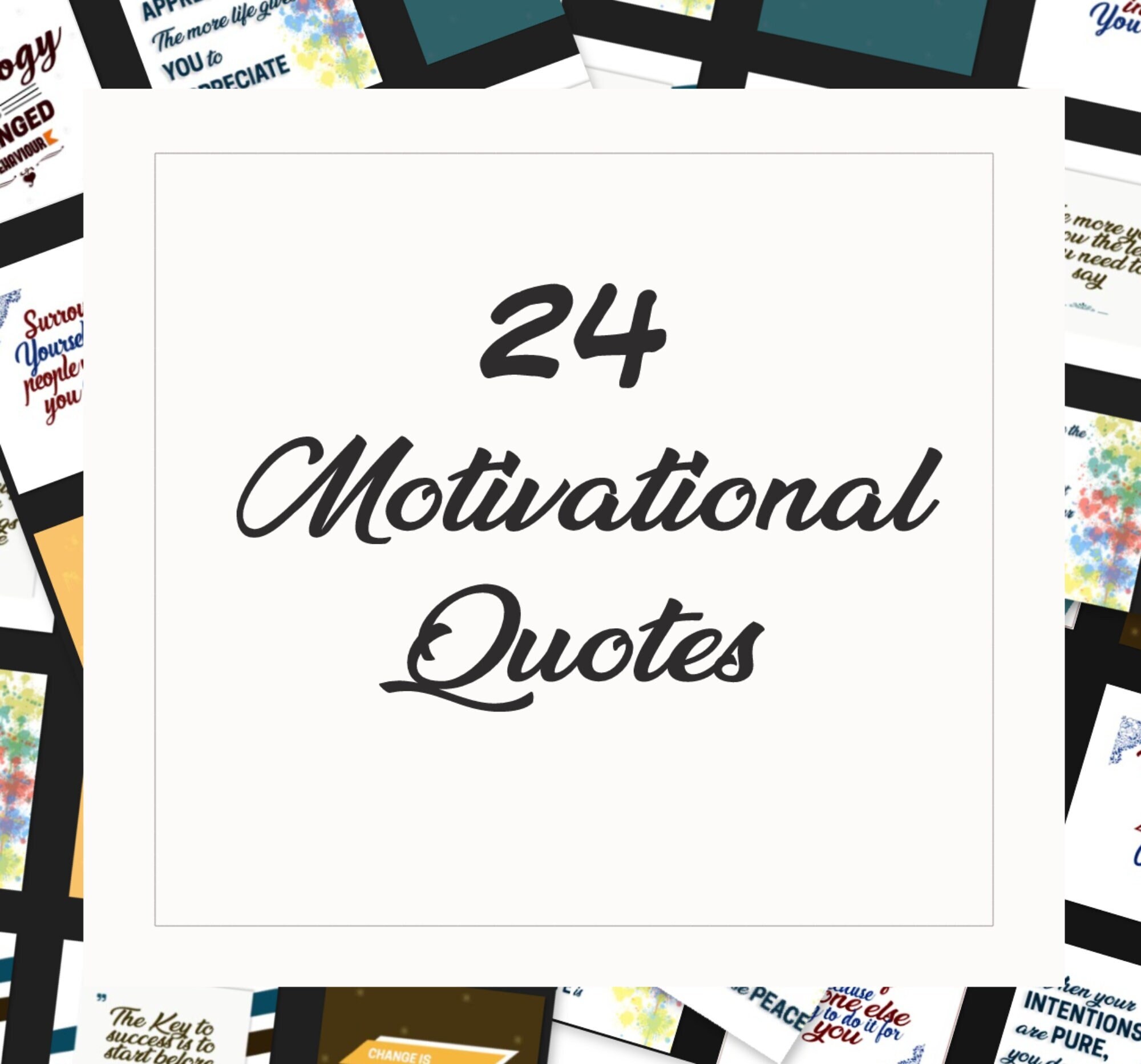 24 Editable Motivational Quotes for Instagram, Inspirational Quotes ...