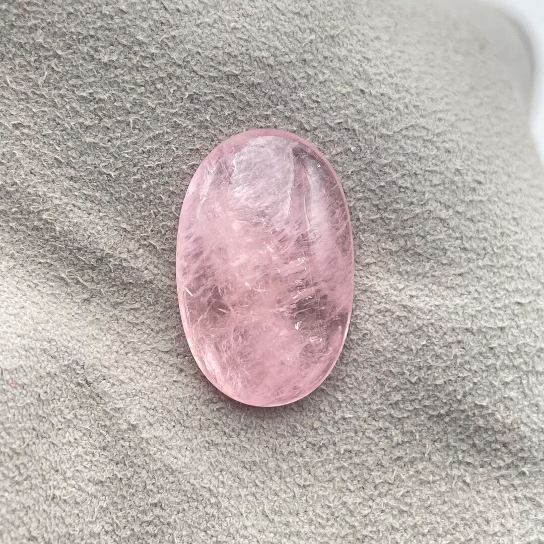 The Natural Morganite Oval Shape Cabochon Fine Quality Morganite ...