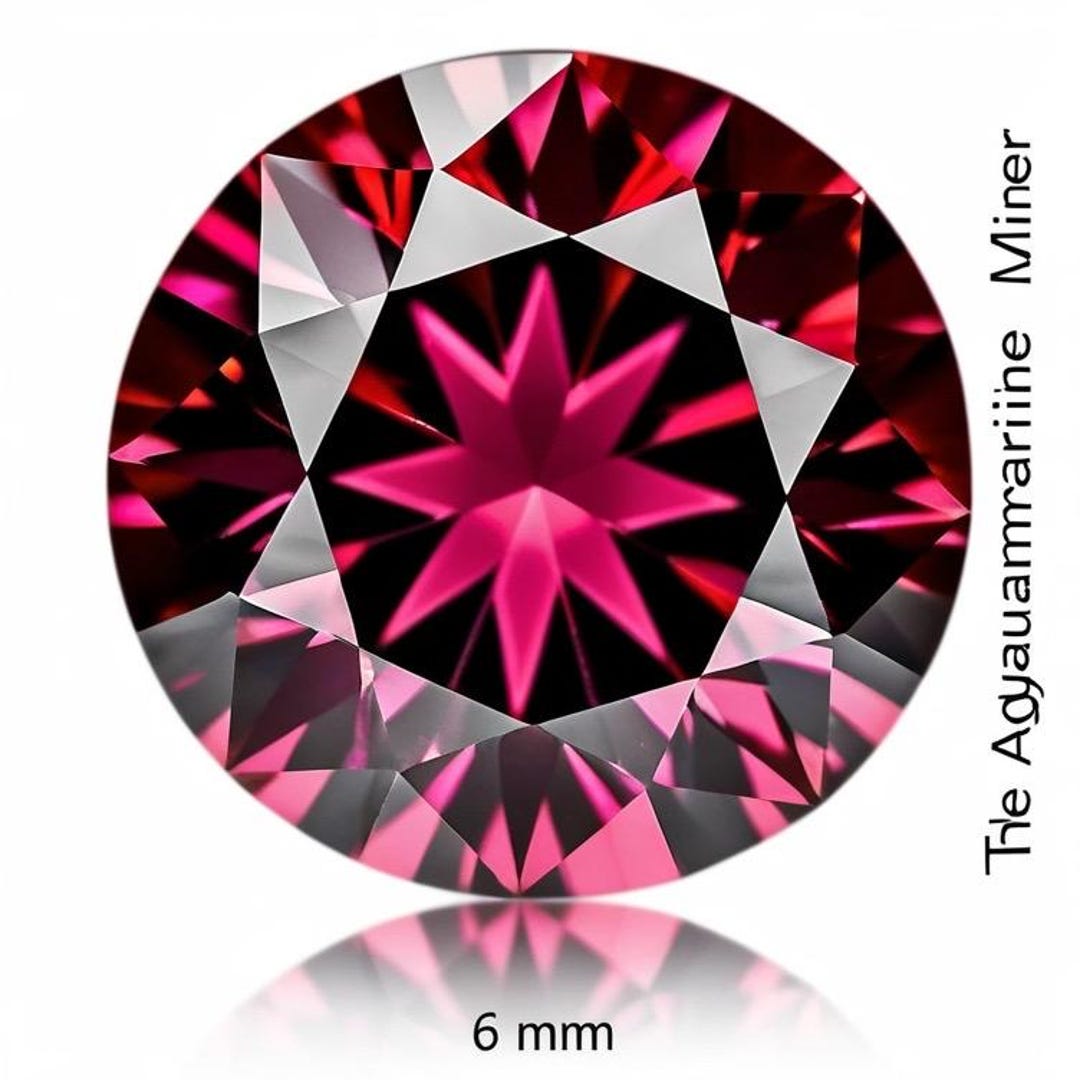 Ruby Round Lab Grown - Etsy