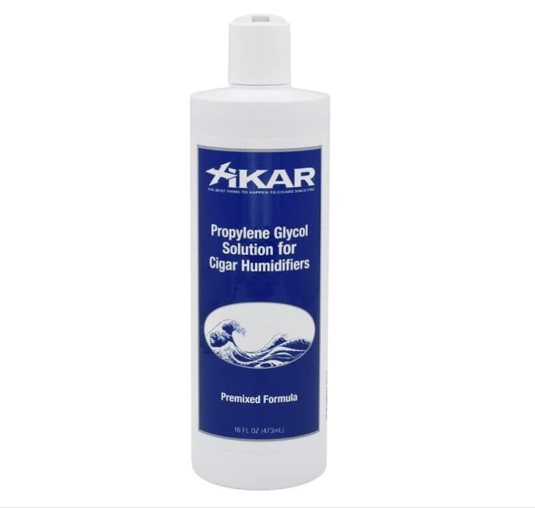 Xikar Cigar Humidor Solution for Humidification, Pre-mixed, Keeps ...