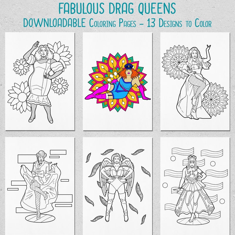 Gay Coloring Sheets - Etsy