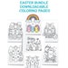 Printable Easter Bundle Coloring Pages / Peeps Coloring Pages / Easter ...
