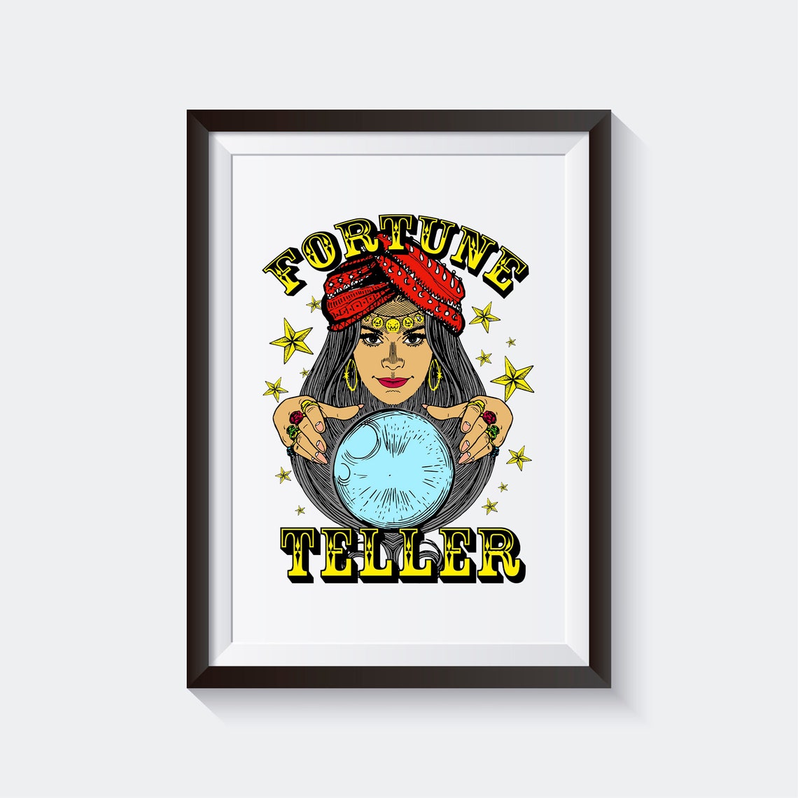 Fortune Teller Printable / Digital Download / Halloween Magic - Etsy