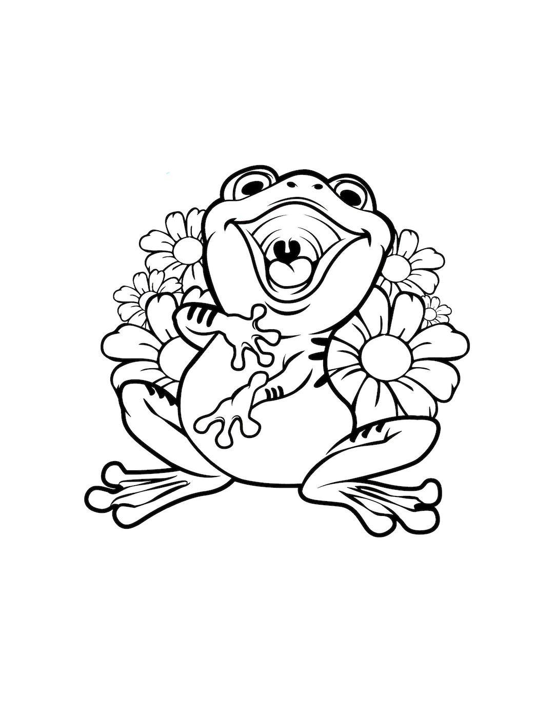 Funny I'm Not Fat Frog Printable / Frog Lovers / Digital Download ...