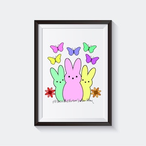 Easter Coloring Pages Printable / Easter Bunny / Digital Download ...