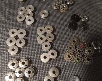 5 X Sewing Machine Bobbins for Vintage Singer 12k 13k Shuttle Machines ...