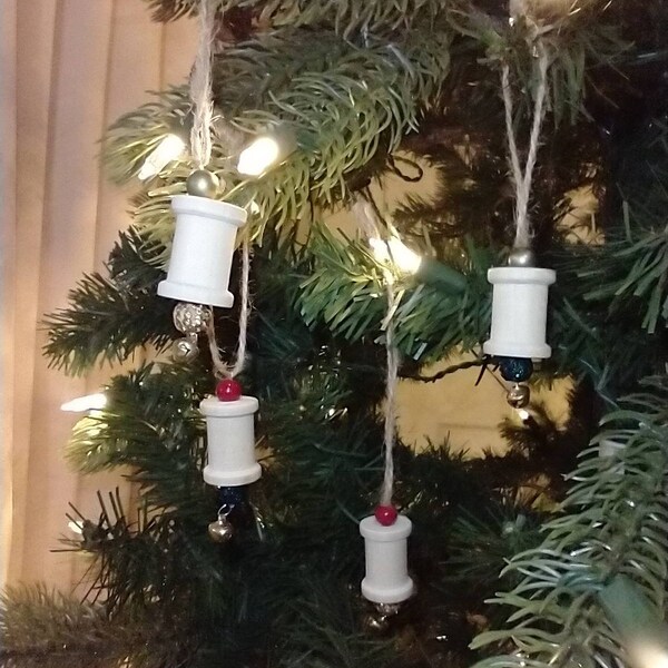 Spool Ornaments - Etsy
