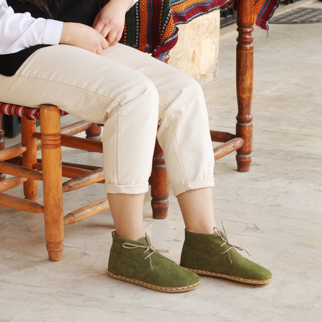 Grounding Shoes Women Earthing, Grounded Women Boot, Barefoot Green ...