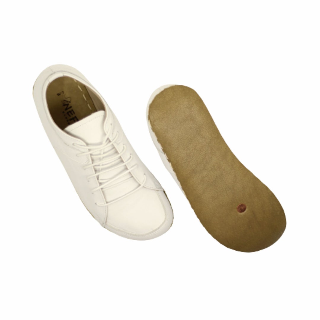 Miminimalist Barefoot Shoes, Grounding White Sneakers for Men, Copper ...