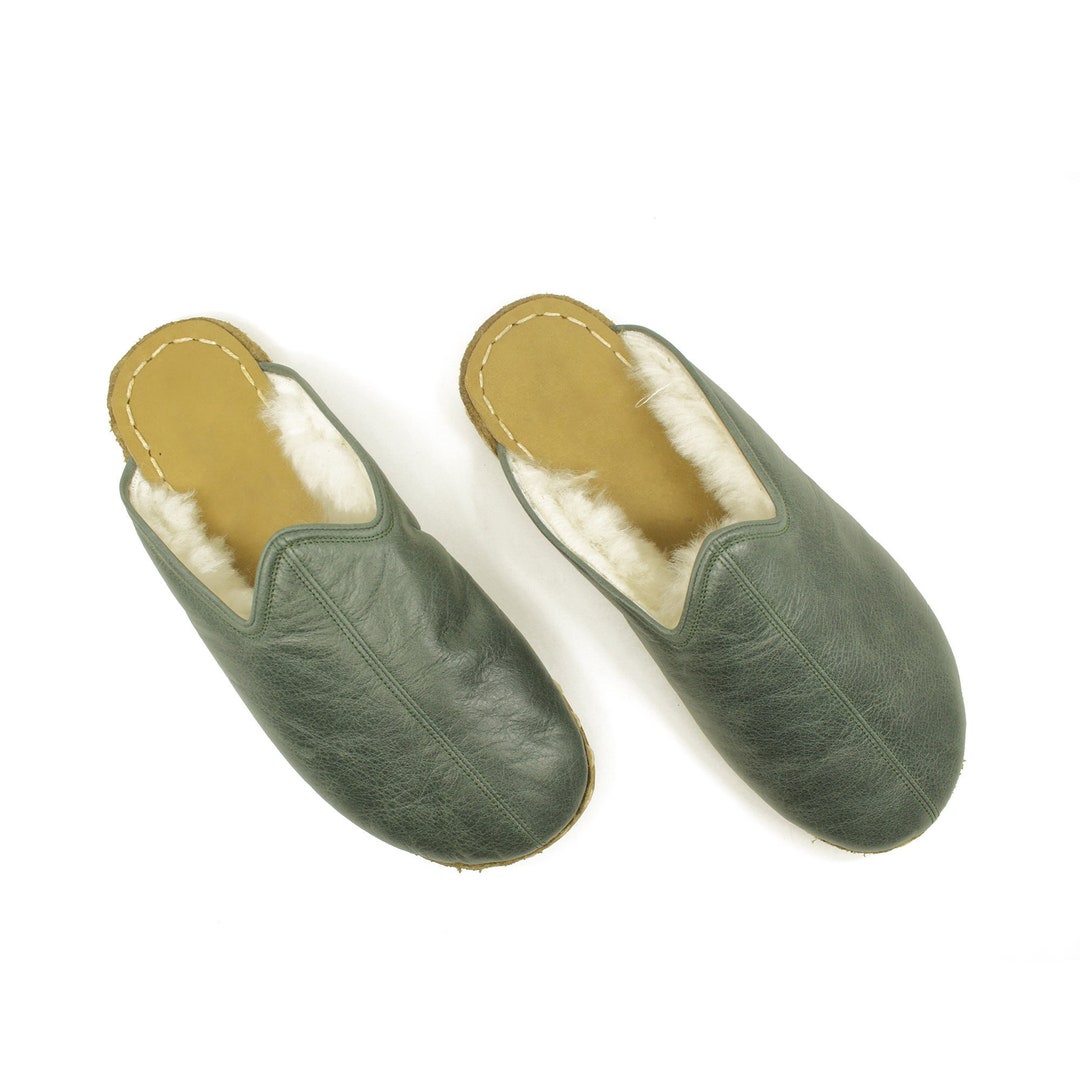 Warm Fur Slippers Slippers for Wife House Slippers for Mom Organic ...