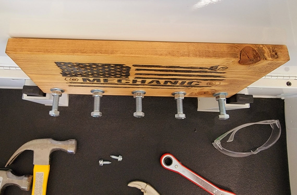 American Flag Mechanic Tool Key Holder Wall Mounted Key - Etsy