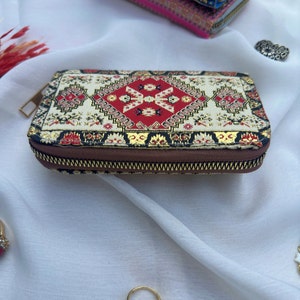 Small Boho Wallet Vegan, Bohemian Wallet, Handmade Wallet Women, Woven ...