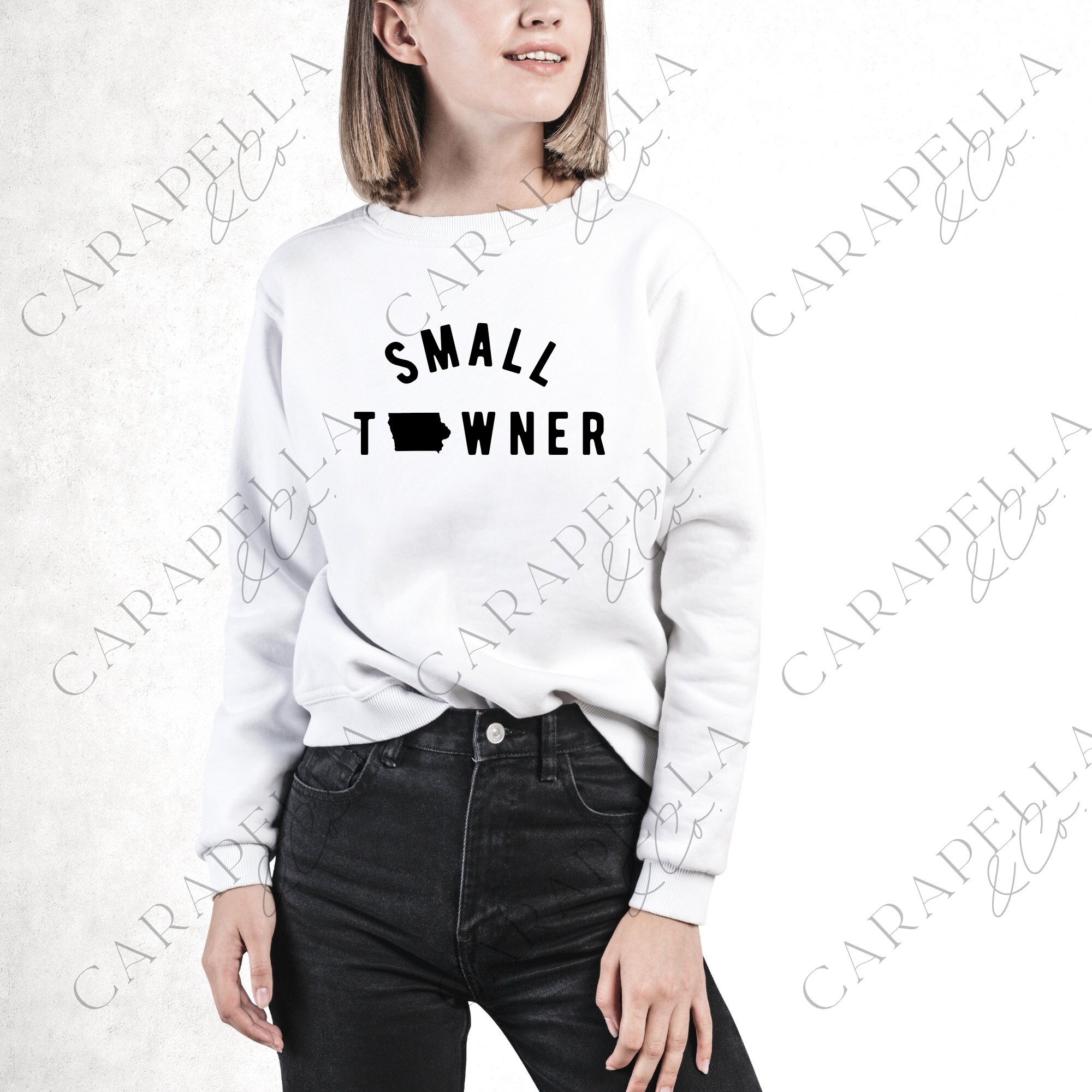 Small Towner SVG File, Small Town, Iowa Living, Small Town Iowa ...