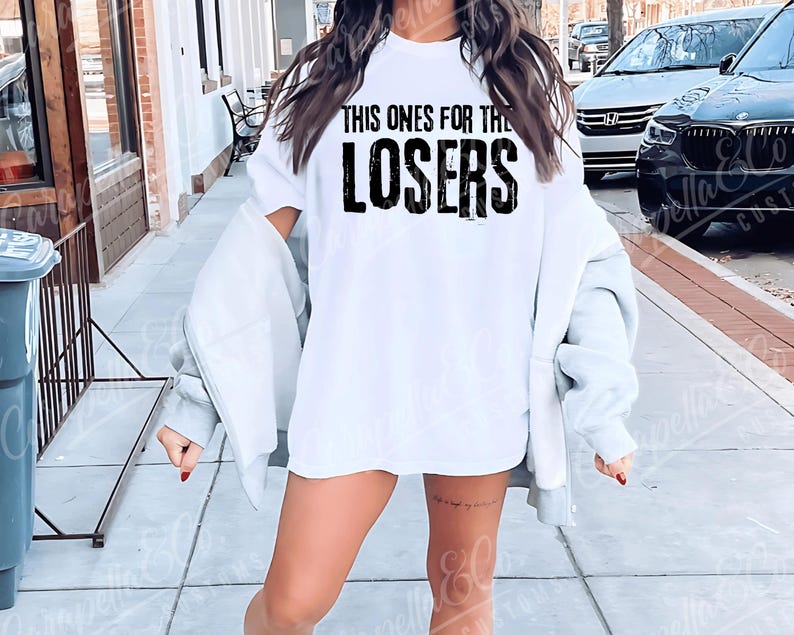 Comfort Colors This Ones for the Losers Shirt, Losers Shirt, Malone ...