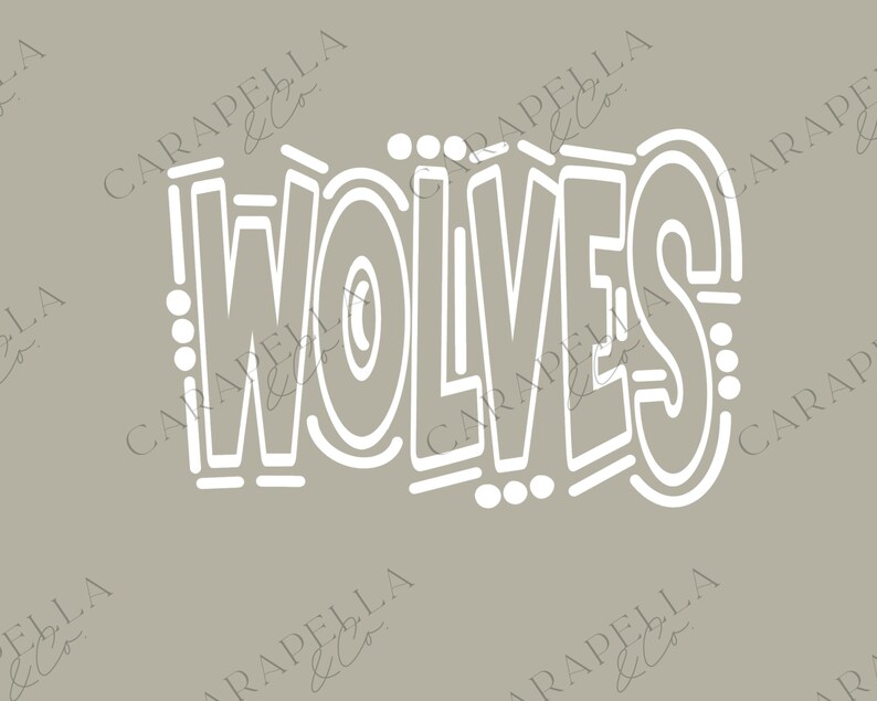 Wolves Sport Team SVG | High School Mascot Sport SVG | Wolves PNG ...