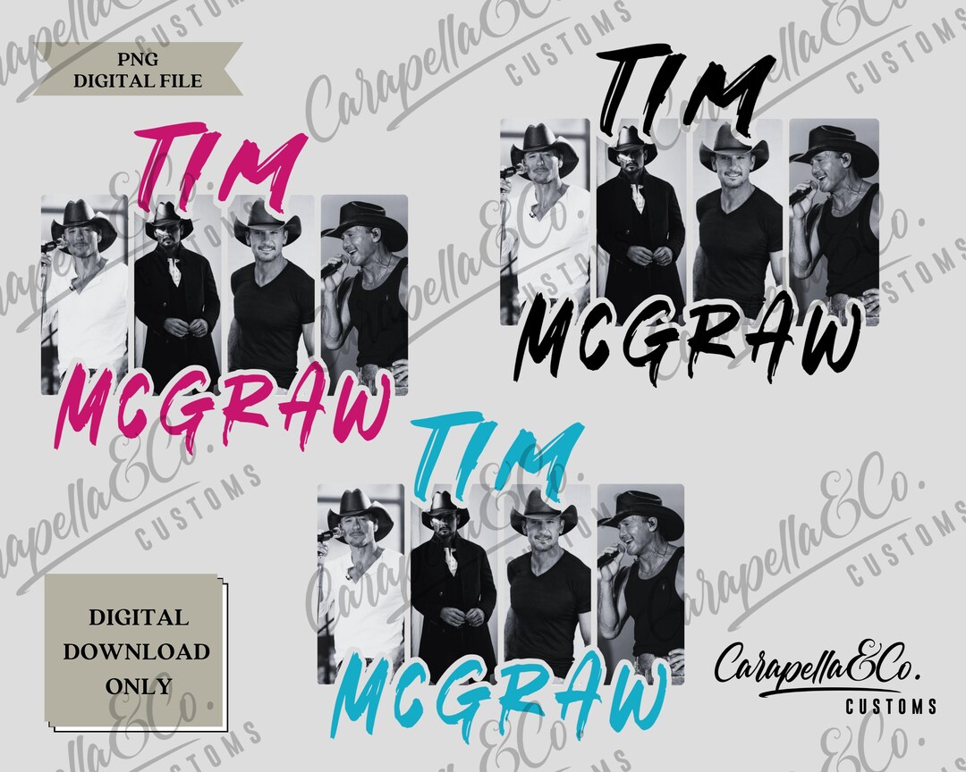 Tim Mcg.raw Collage PNG, Country Music, Mcg.raw, the Tim Mc.graw - Etsy
