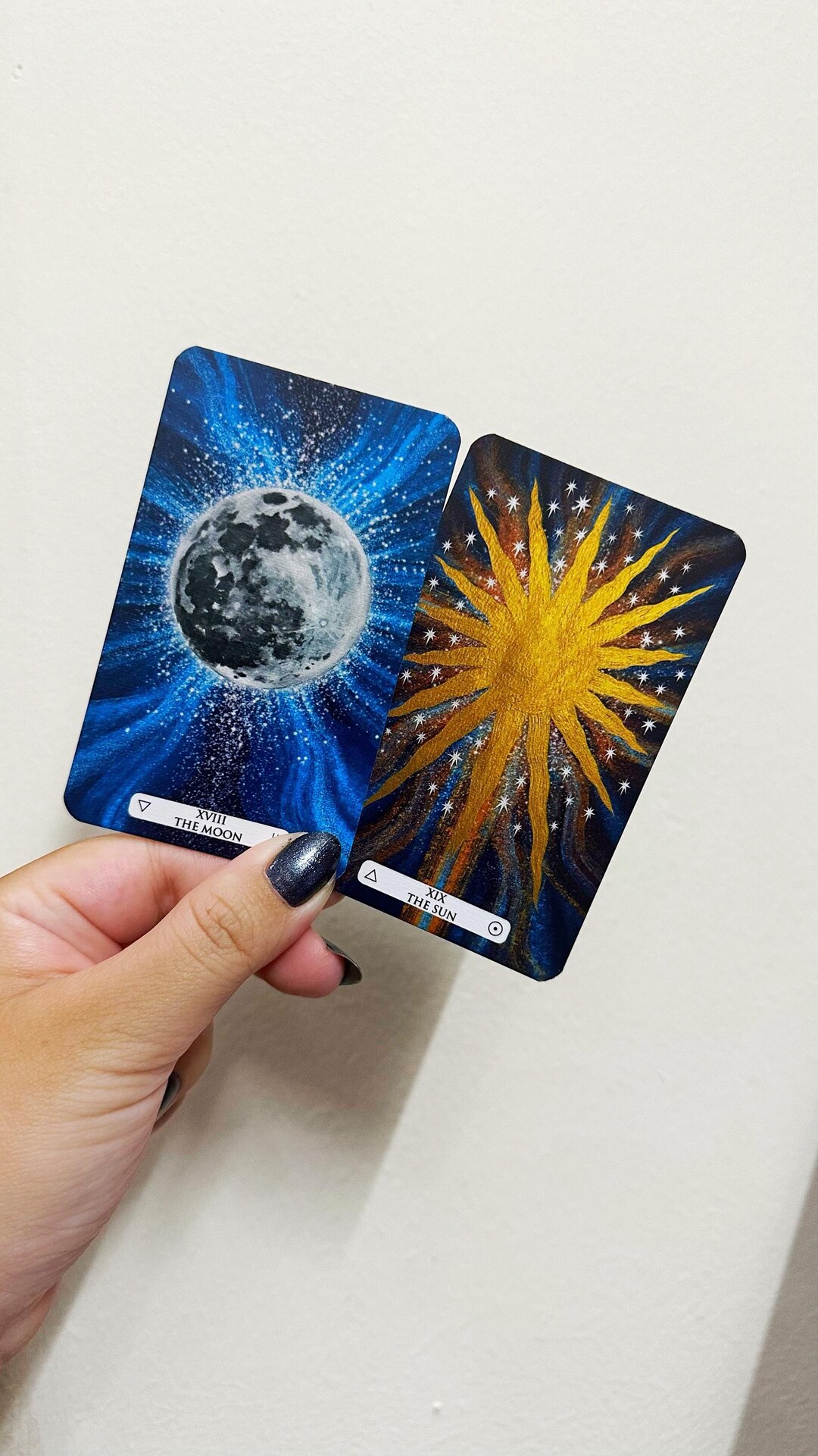 Pocket Tarot Deck, Tarot, Tarot Deck, Celestial, Unique Tarot Deck ...