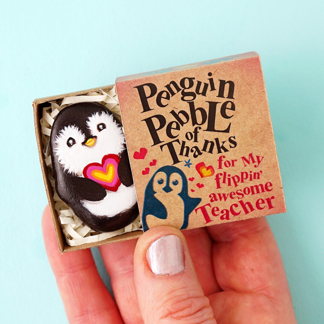 Painted Rock Pocket Hug, Thank You Teacher Gift, Teaching Assistant ...