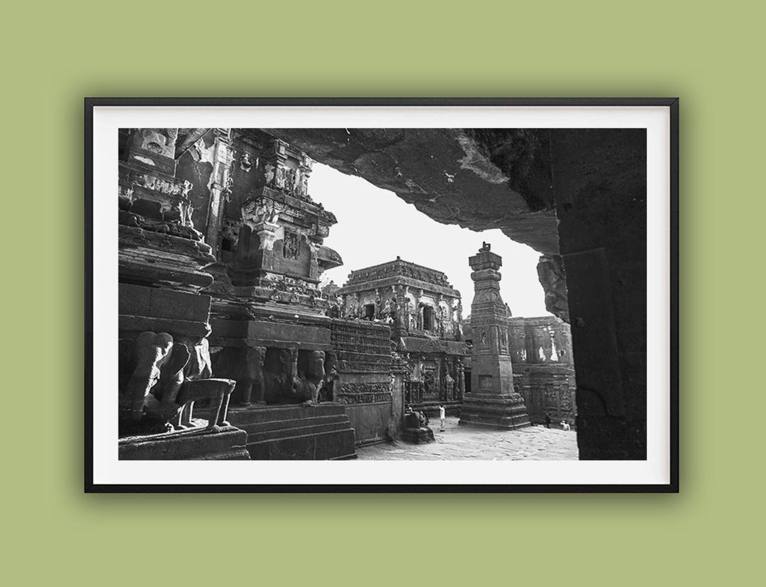 Ajanta Ellora, Arte mural del templo Kailash, Foto de la India, Arte ...