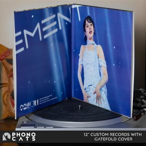 Custom Vinyl Record Pair: Gatefold Album With Bespoke Mixtape - A Gift ...