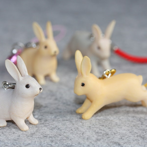 Rabbit Phone Charm - Etsy