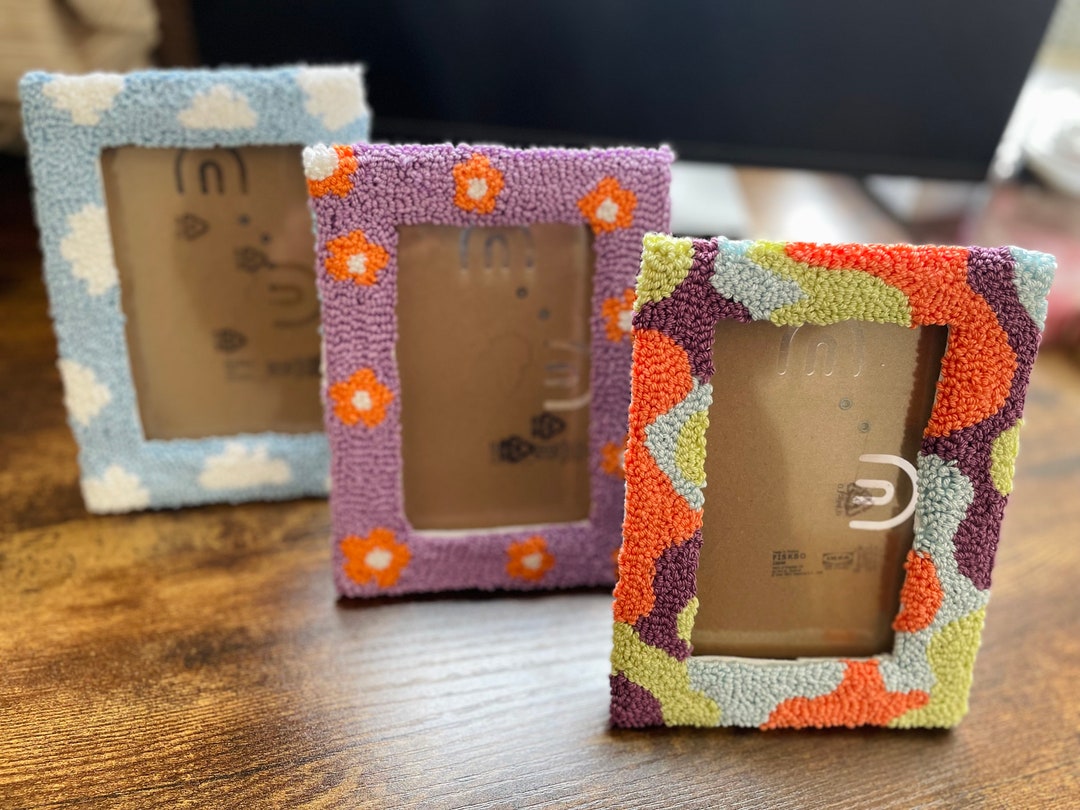 Personalised Photo Frame, Picture Frame, Tufted Picture Frame, Y2K ...