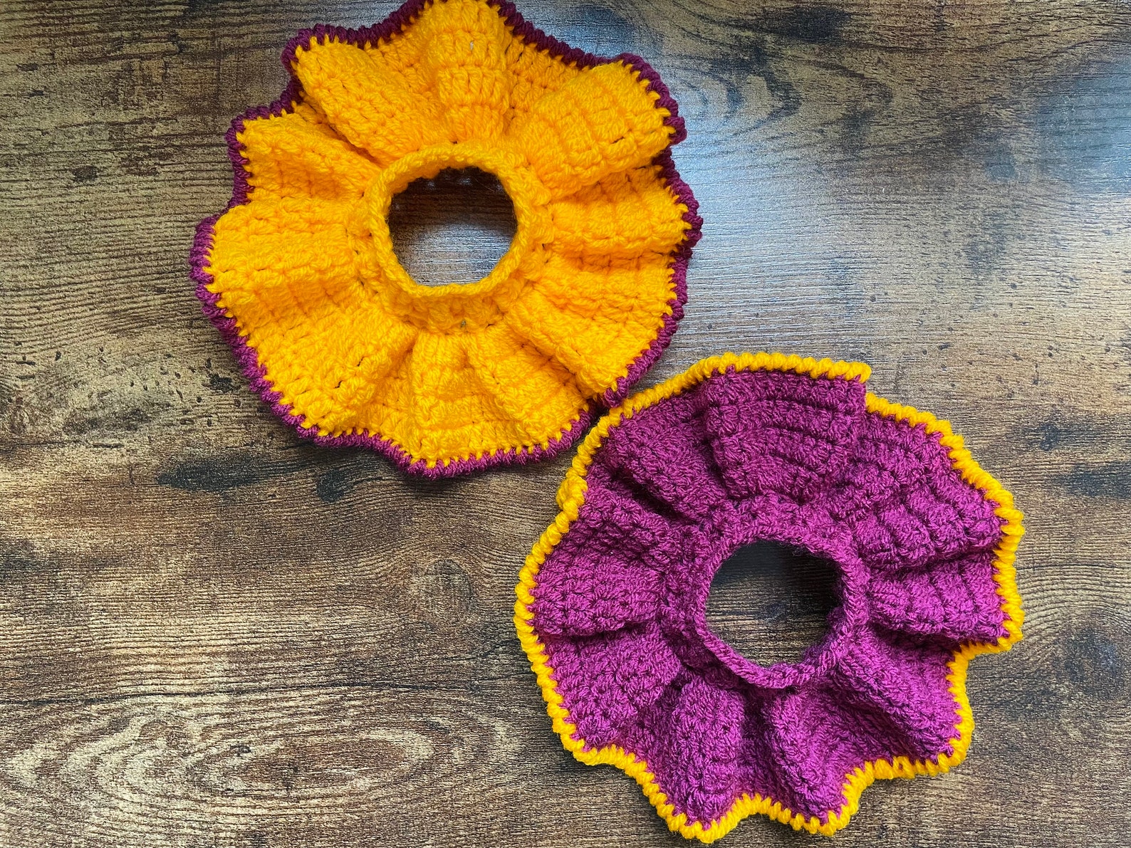 CUSTOM COLOUR Set of Clown Ruffle Collar and Cuffs, Clown Frills ...