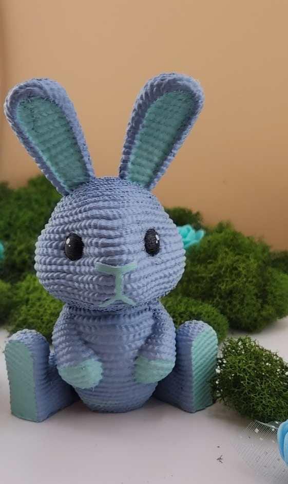Adorable Crochet 3d Printed Articulated Bunny Rabbits - Etsy
