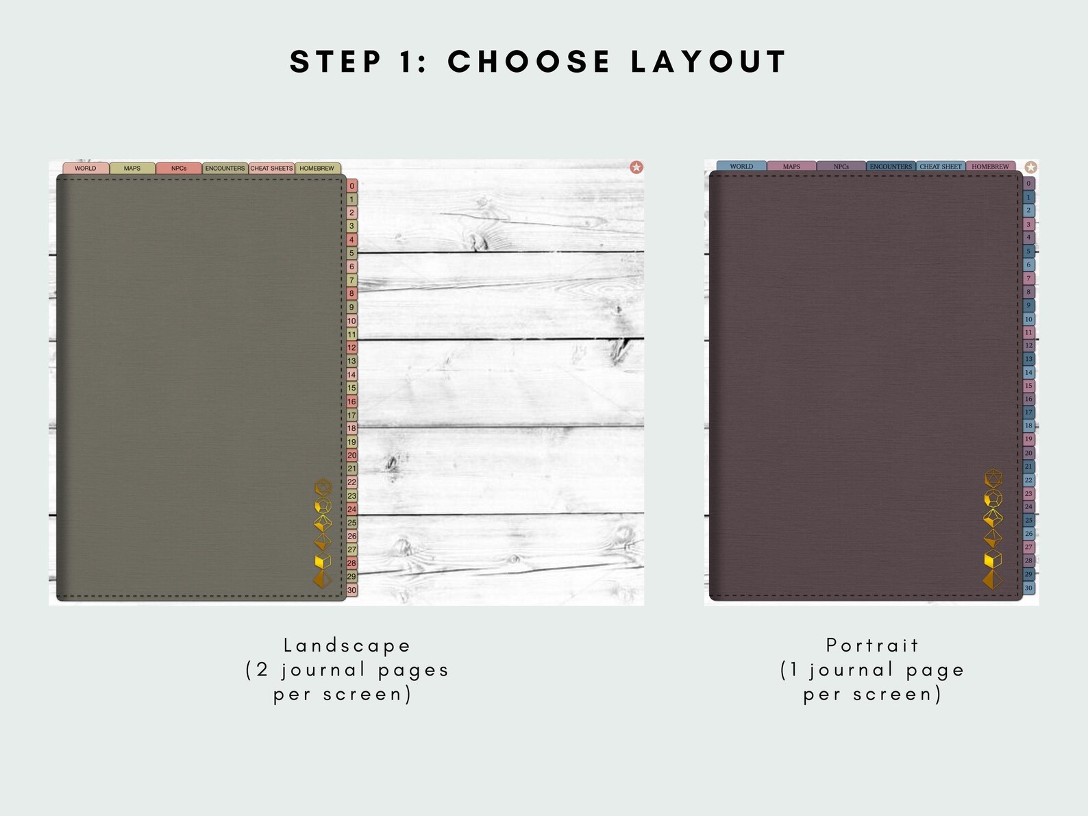 CUSTOM Digital DM Journal Dnd5e DM Notebook - Etsy