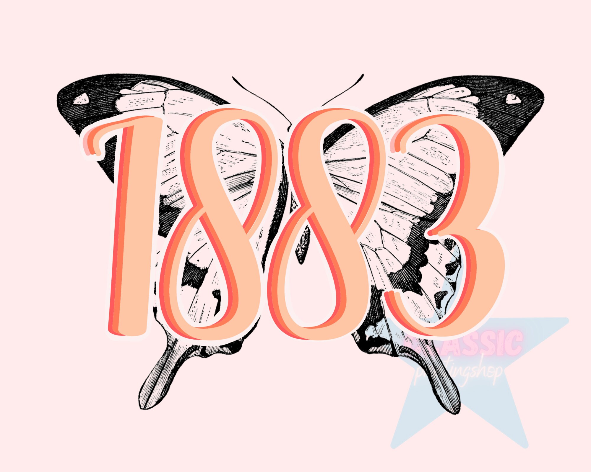 1883 Sublimation Design 1883 Png Yellowstone Png Western | Etsy