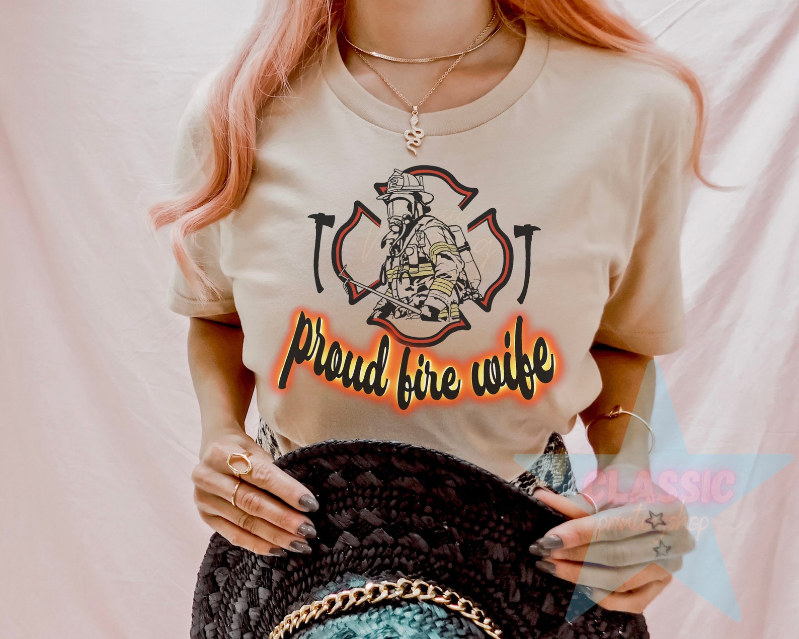 Firefighter Sublimation Design Firefighter Png Fire Wife | Etsy