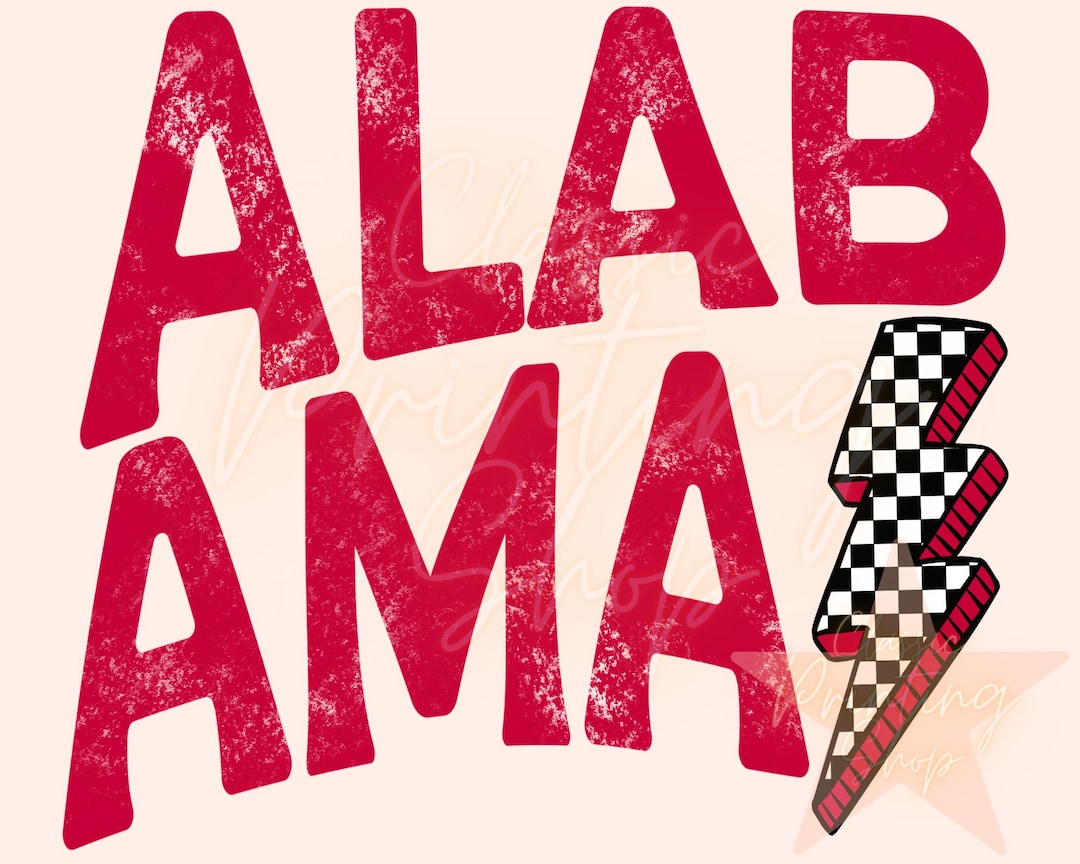 Alabama Sublimation Design- Sublimation Download, Alabama Png ...