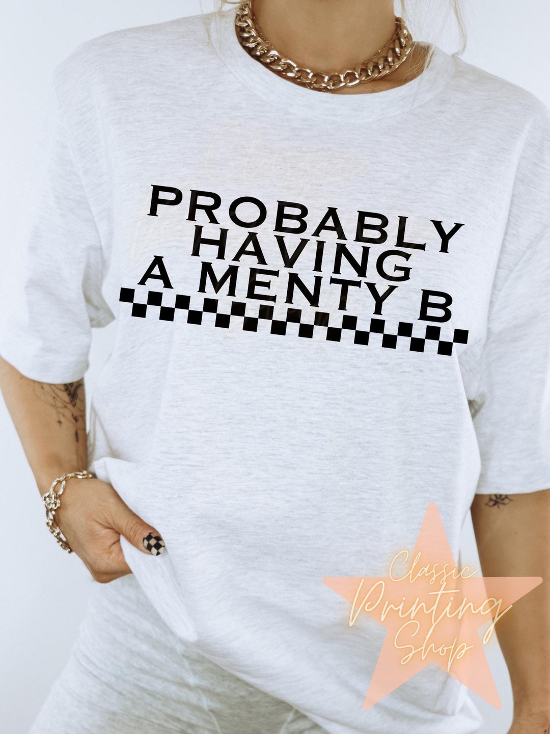 Having a MENTY B Png -sublimation Design Download,funny Sublimation ...