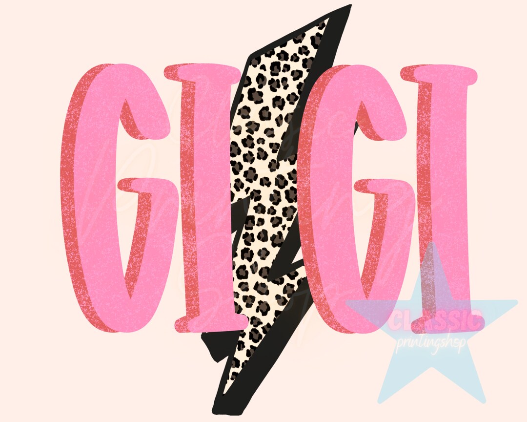 Gigi Sublimation Design, Valentines Day Sublimation Design, Gigi PNG ...