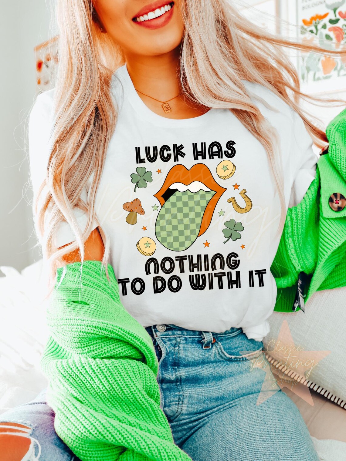 Luck Has Nothing to Do With It PNG, Digital Download-st. Patrick’s Day ...