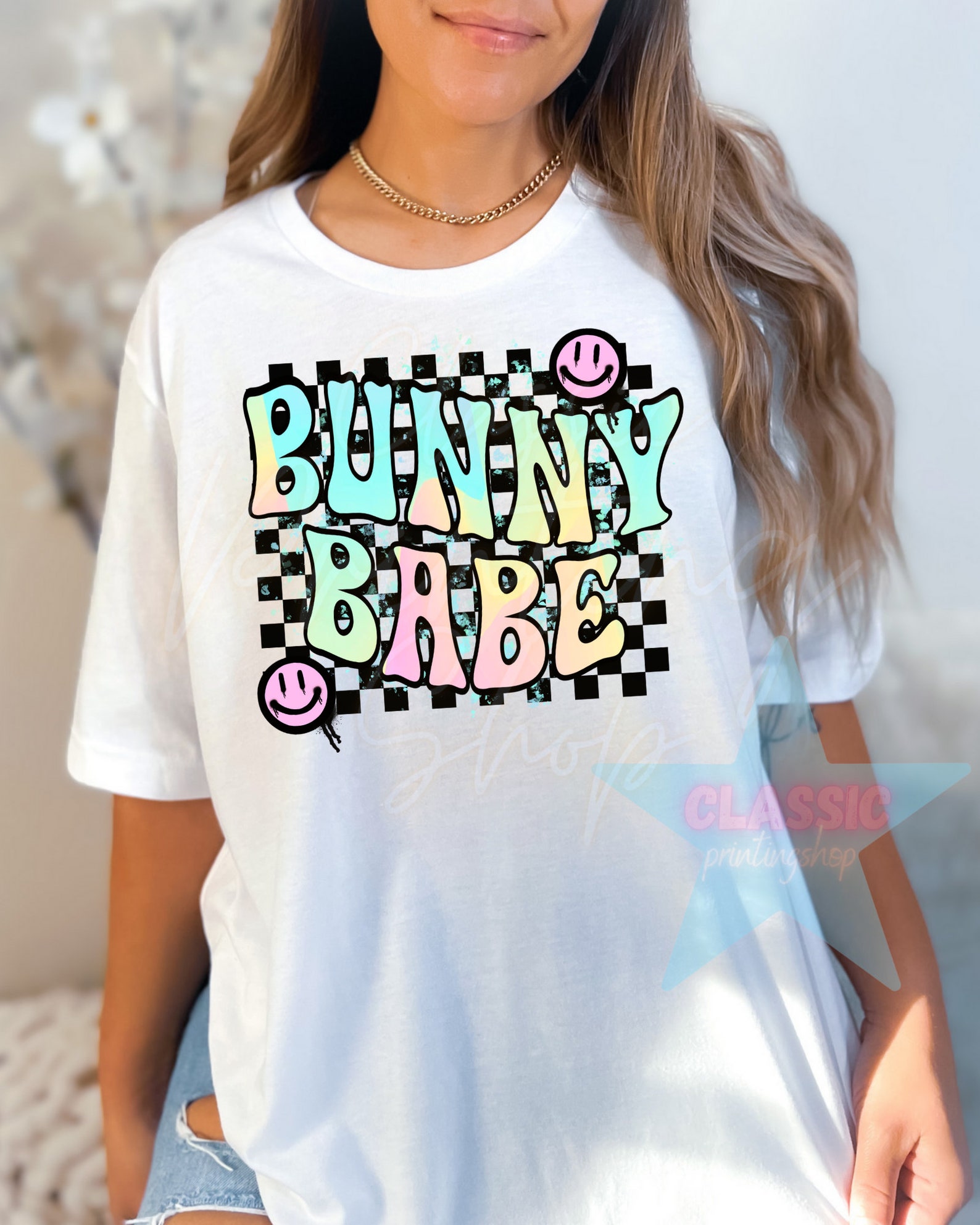 Easter Png, Bunny Babe Sublimation Design Downloads, Retro Png, Retro ...