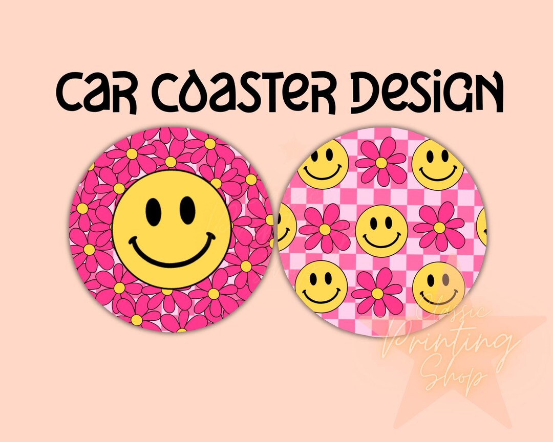 Preppy Car Coaster Png -sublimation Design Digital Download,coquette ...