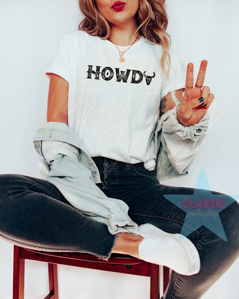 Howdy Png, Western Sublimation Designs Downloads, Cowgirl PNG, Hippie ...
