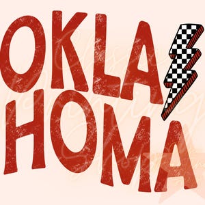 Oklahoma Sublimation Design-digital Download, Sublimation Download ...