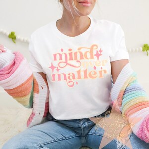 Mind Over Matter Png, Sublimation Design Download, Motivational ...