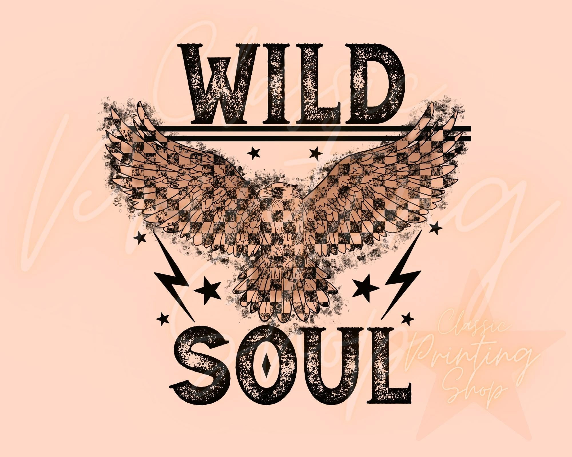 Wild Soul Png- Sublimation Designs, Western PNG, Boho PNG, Rock and ...