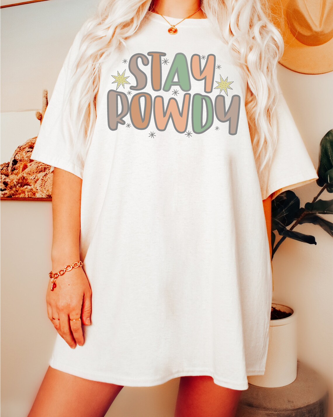 Stay Rowdy Sublimation Design Downloads Hippie PNG Boho - Etsy