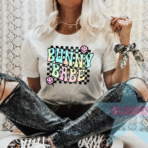 Easter Png, Bunny Babe Sublimation Design Downloads, Retro Png, Retro ...