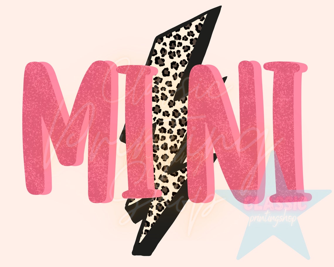 Mini Png Sublimation Downloads Mini Design Matching Png - Etsy