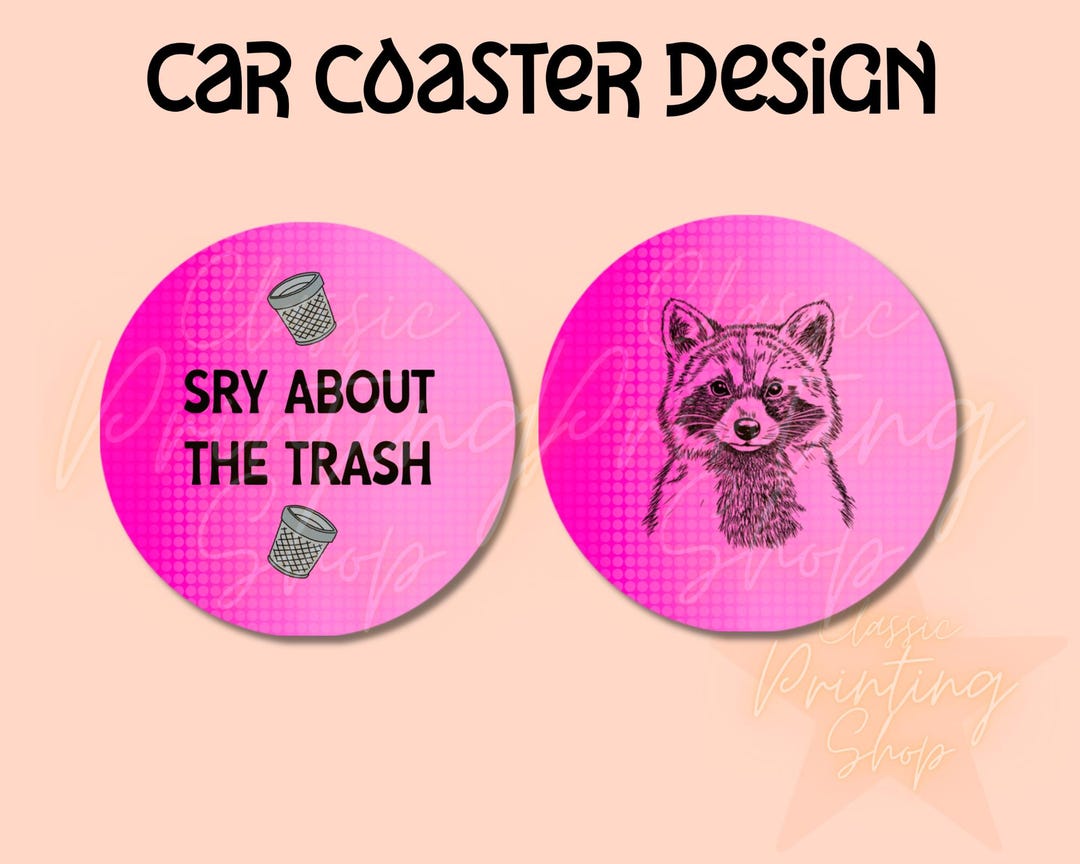 Funny Car Coaster Bundle Png -sublimation Design Download,sarcastic Png ...