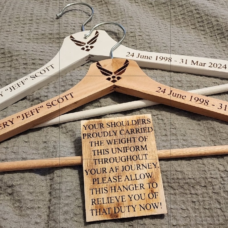 Uniform Hanger Military - Etsy