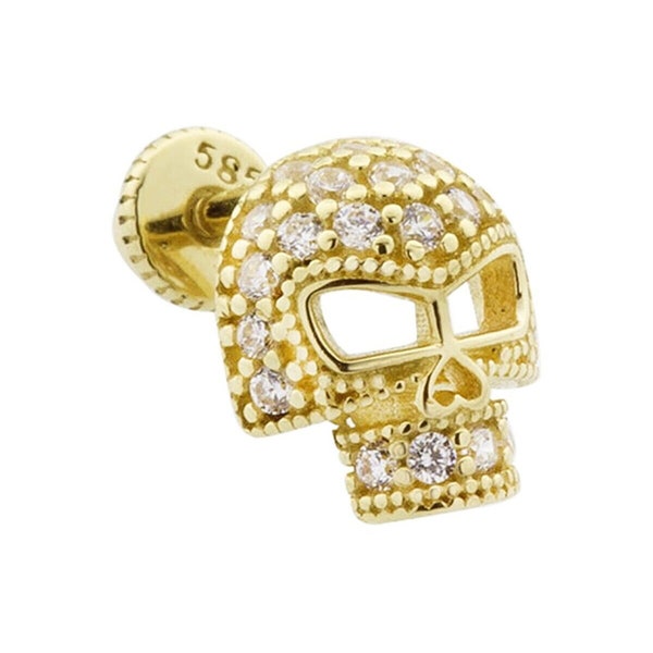 Skull Piercing - Etsy